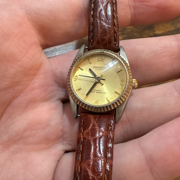 Swanson Japan | Accessories | Swanson Vintage Womens Watch | Poshmark